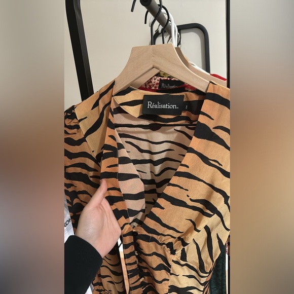 Realisation Par | Dresses | Realisation Par Vivienne Dress Tiger Animal ...